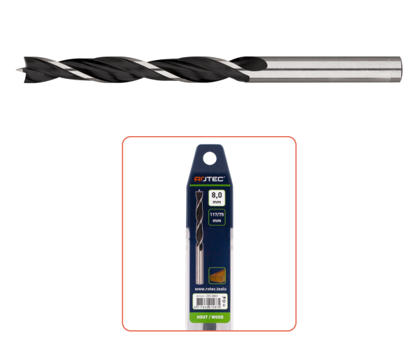 Machinale houtboor (diverse soorten en maten) | Nieuwenhuis Buitenleven